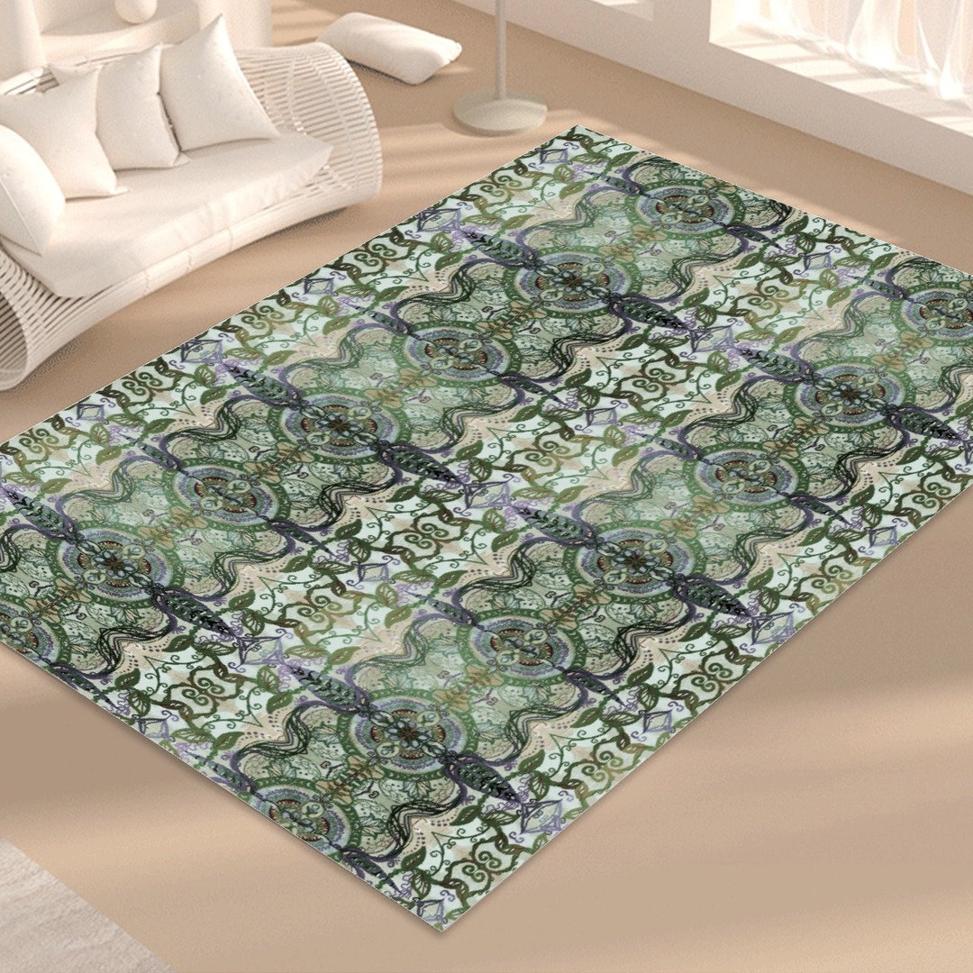 Foldable Rectangular Floor Mat-4 Sizes Whashable-foldable Non Slip ...