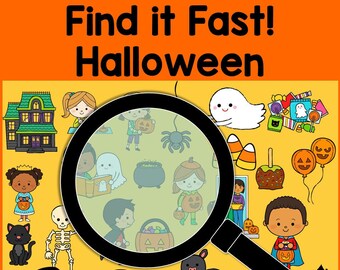 Valentine's Day Find It Fast Card Game Printable Holiday Morning Basket ...