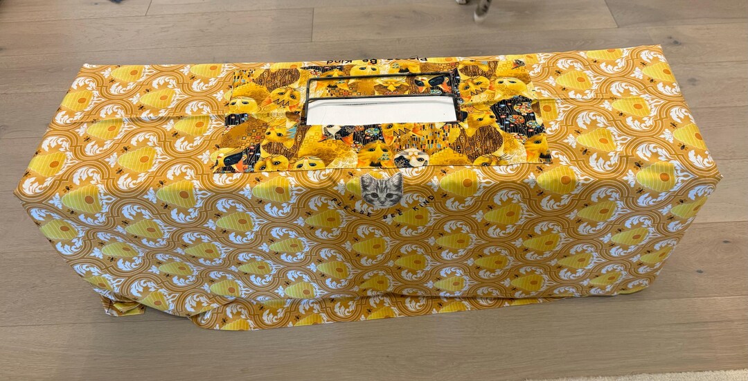 Embroidered Live Humane Cat Trap Cover Carrier Cover Cage Cover ...