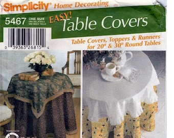 Table Covers and Toppers / Original Simplicitychristopher Lowell ...