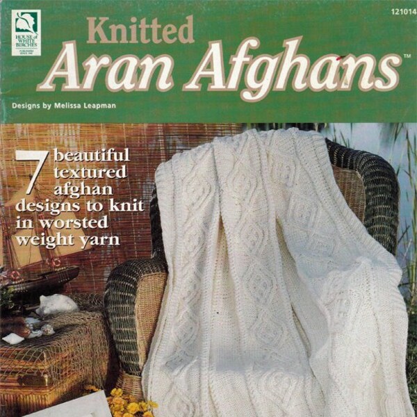 Aran Afghan - Etsy