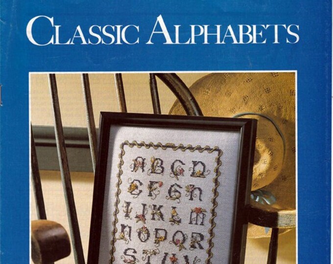 Classic Alphabet Cross Stitch Pattern Bookletjust Cross Stitch ...
