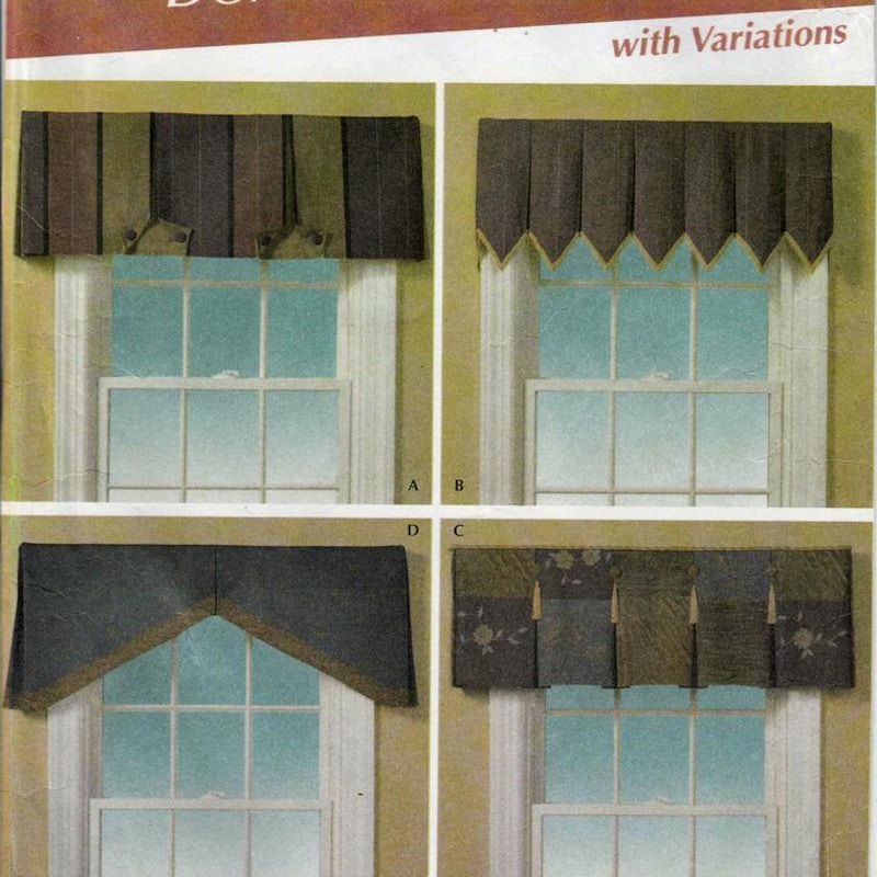 Box Pleat Valance - Etsy