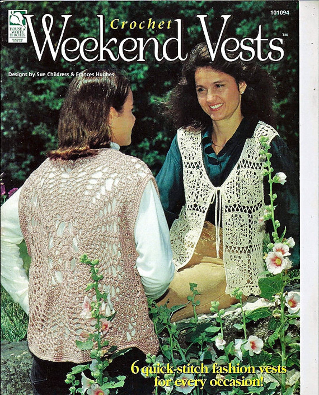 Weekend Vests Crochet Pattern Book House of White Birches 101094 - Etsy