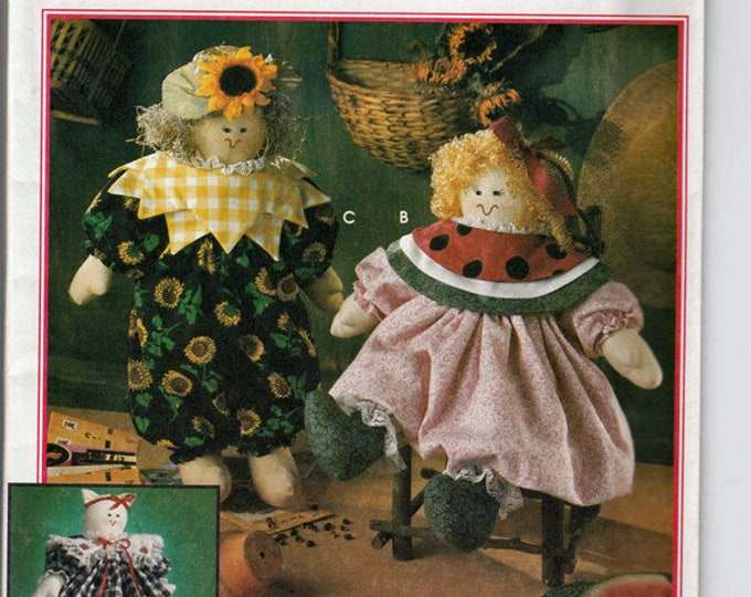Clothes for Purchased Doll or Rabbit / Original Simplicity Crafts Uncut ...