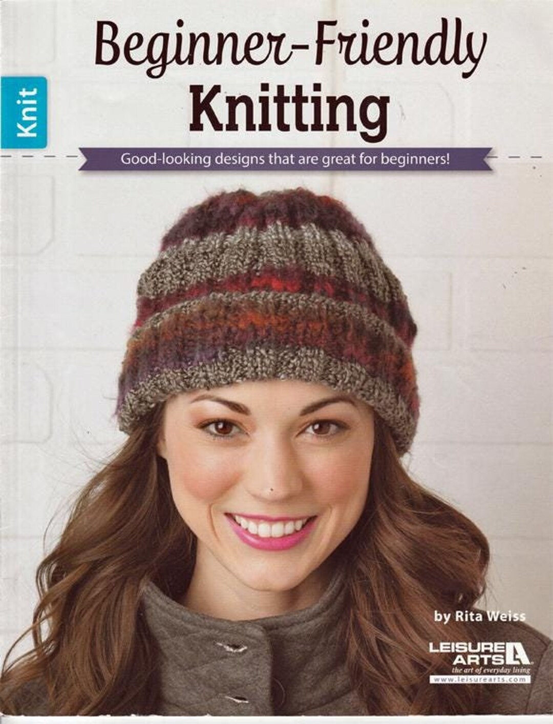 Beginner Friendly Knitting Pattern Book Leisure Arts Book 6464 - Etsy
