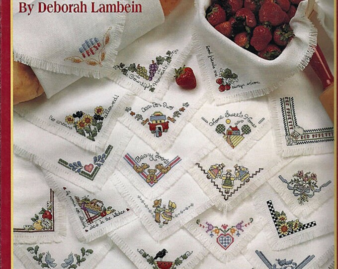 25 Bread Cloths Cross Stitch Pattern Leaflet 2792 Leisure Arts - Etsy