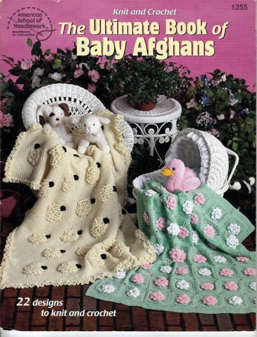 The Ultimate Book of Baby Afghans Crochet Pattern Book American School ...