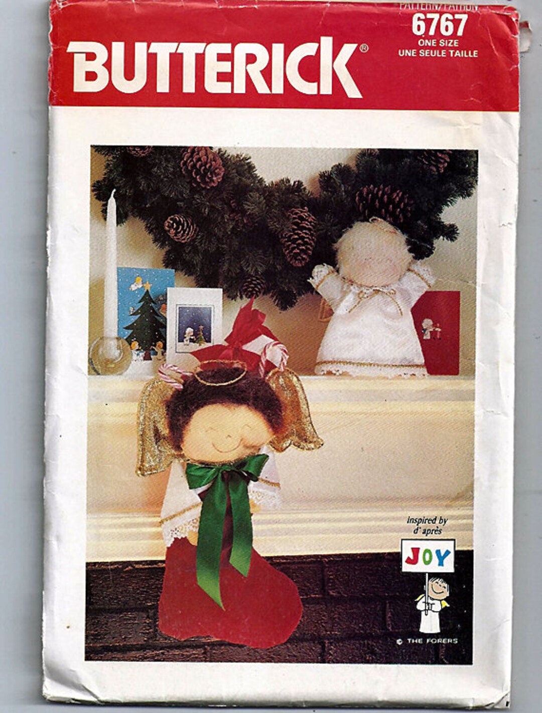 Christmas Decorations / Original Butterick Uncut Sewing Pattern 6767 - Etsy