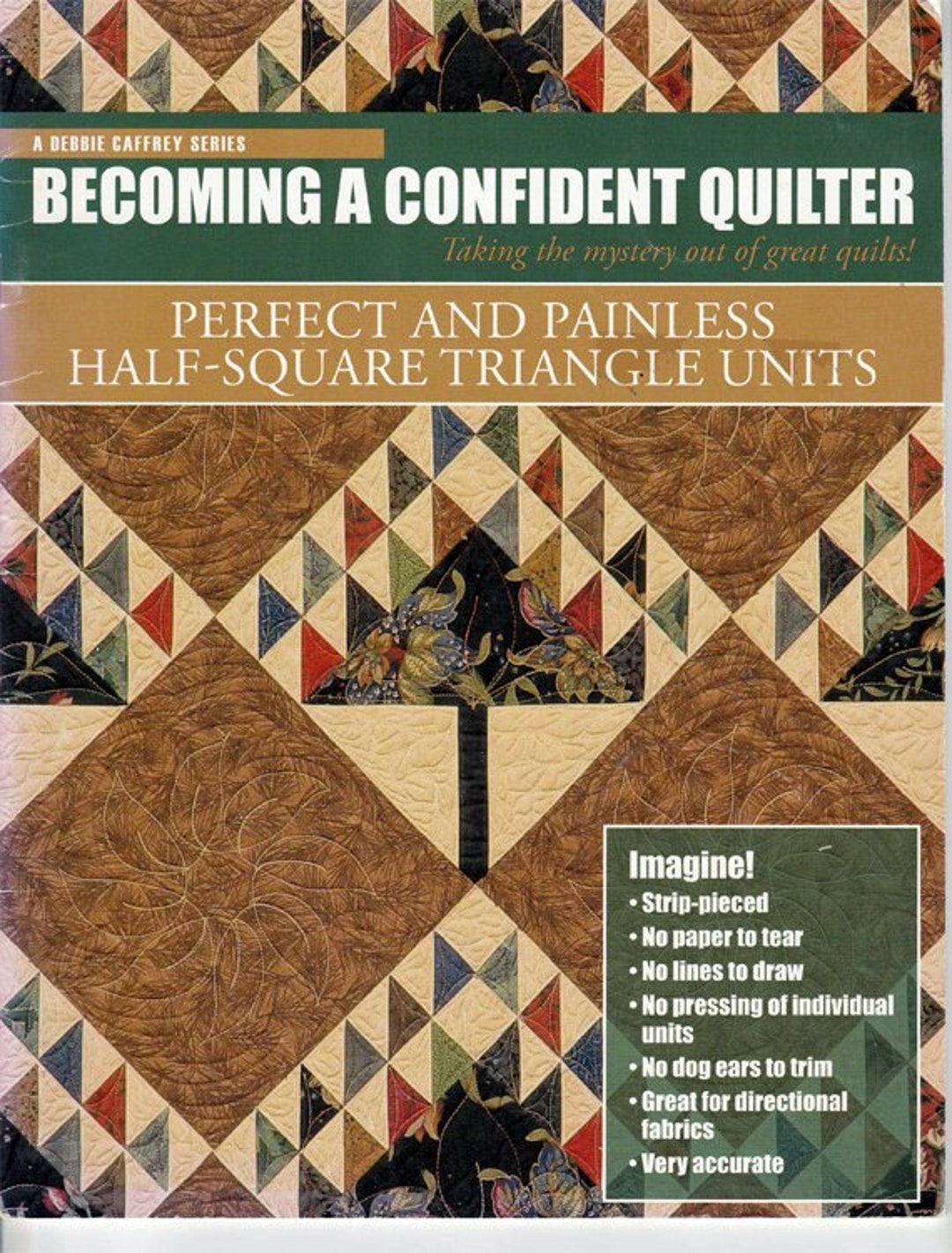 Becoming a Confident Quilter A Debbie Caffrey Series Perfect and ...