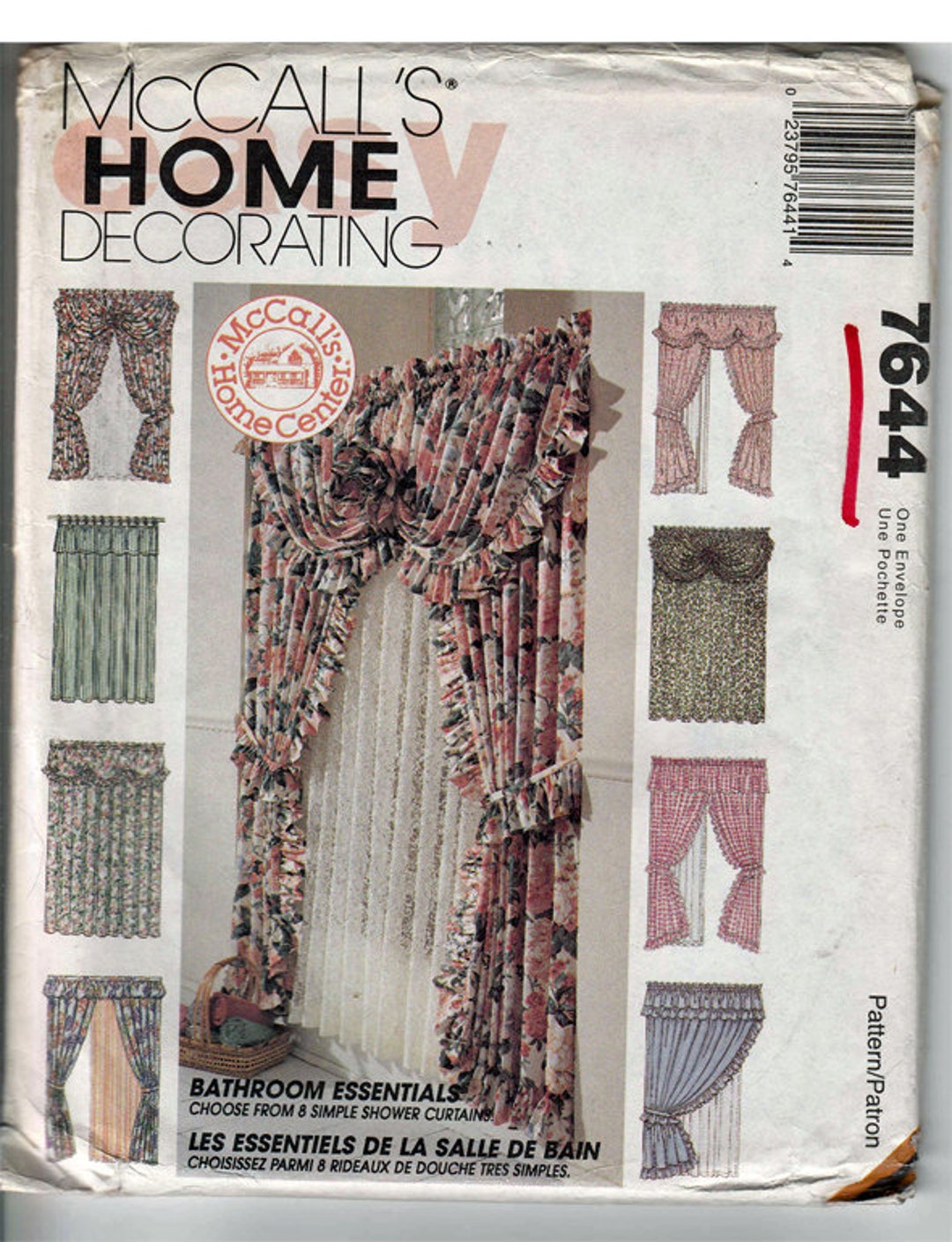 Bathroom Essentials / Original Mccall's Home Decorating Uncut Sewing ...