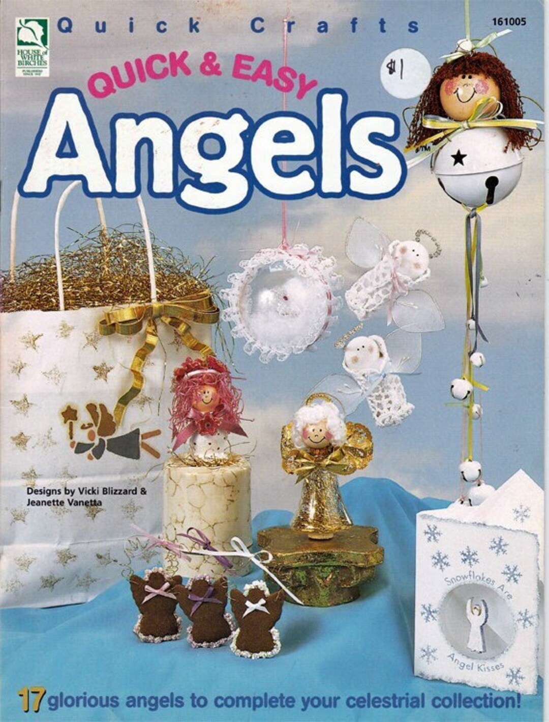 Quick and Easy Angels Quick Crafts Pattern Book House of White Birches ...