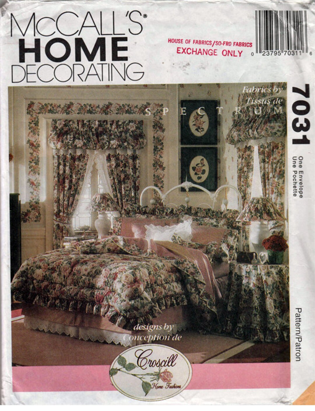 Bedroom and Bathroom Essentials / Original Mccall's Home Decorating ...