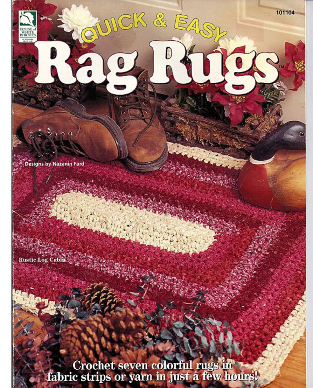 Quick & Easy Rag Rugs Crochet Pattern House of White Birches - Etsy