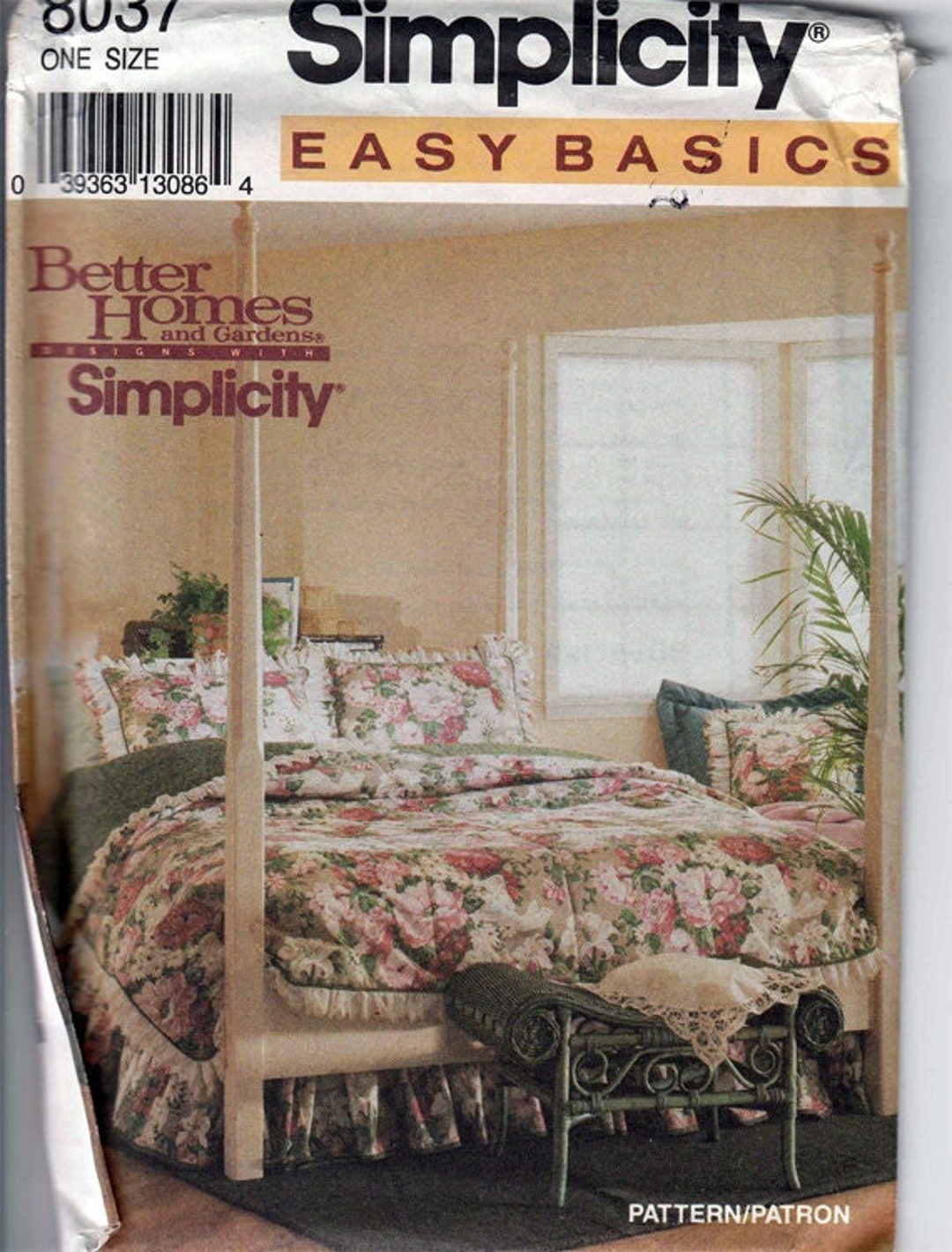 Easy Basics Better Homes and Gardens Bedding / Original Simplicity Home ...