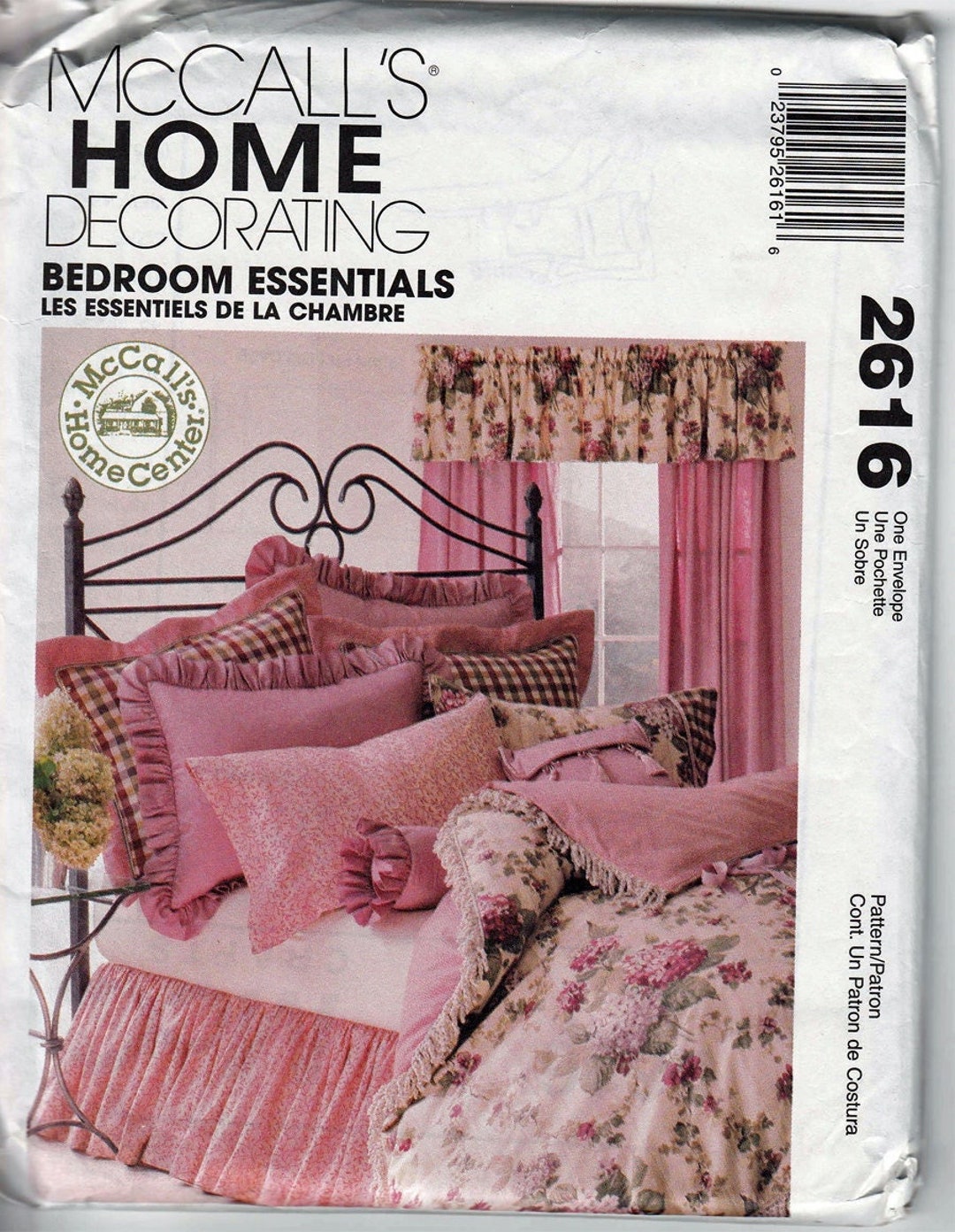 Bedroom Essentials / Original Mccall's Home Decorating Uncut Sewing ...