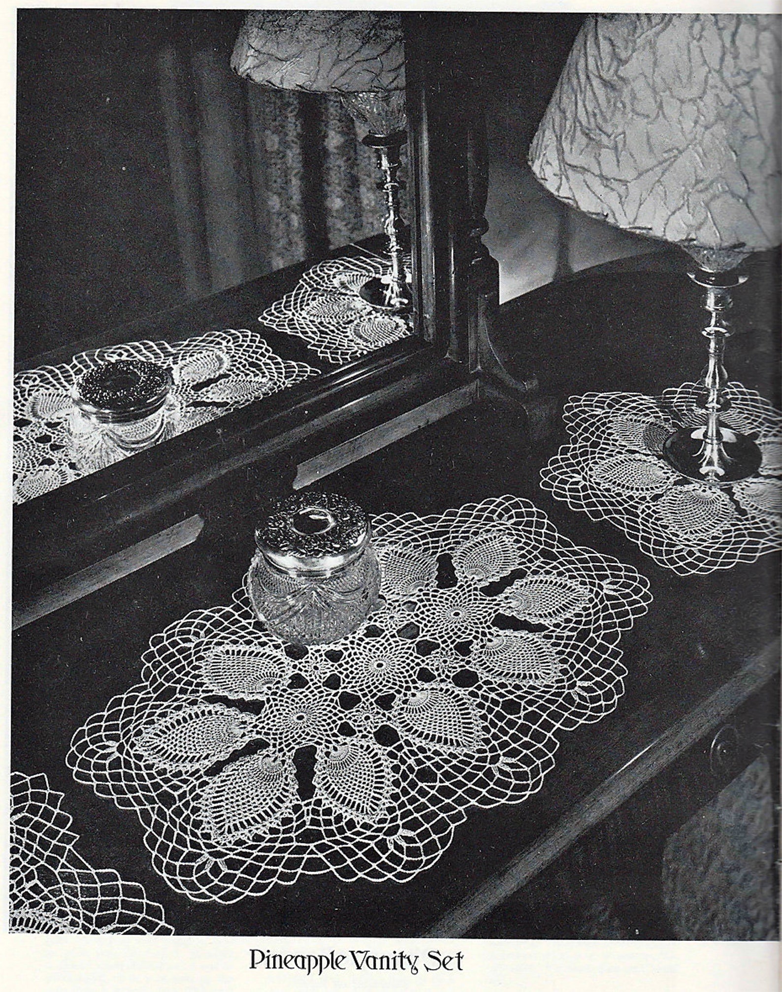 Pineapple Crochet Designs in Thread Crochet Pattern Book Dover - Etsy