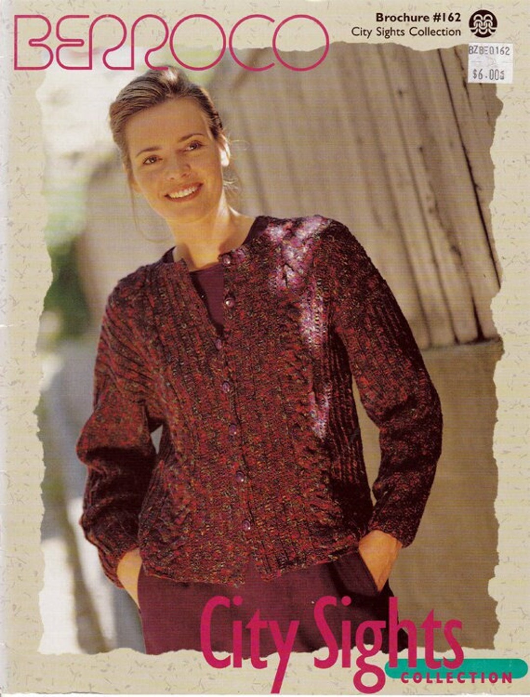 City Sights Collection Knit Sweaters Pattern Book Berroco 162 - Etsy