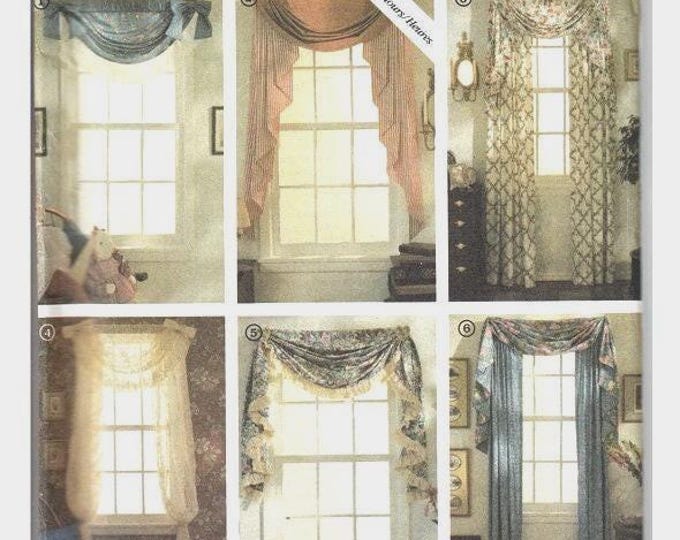 Roman Shades & Valances / Original Simplicity Home Decorating Uncut ...