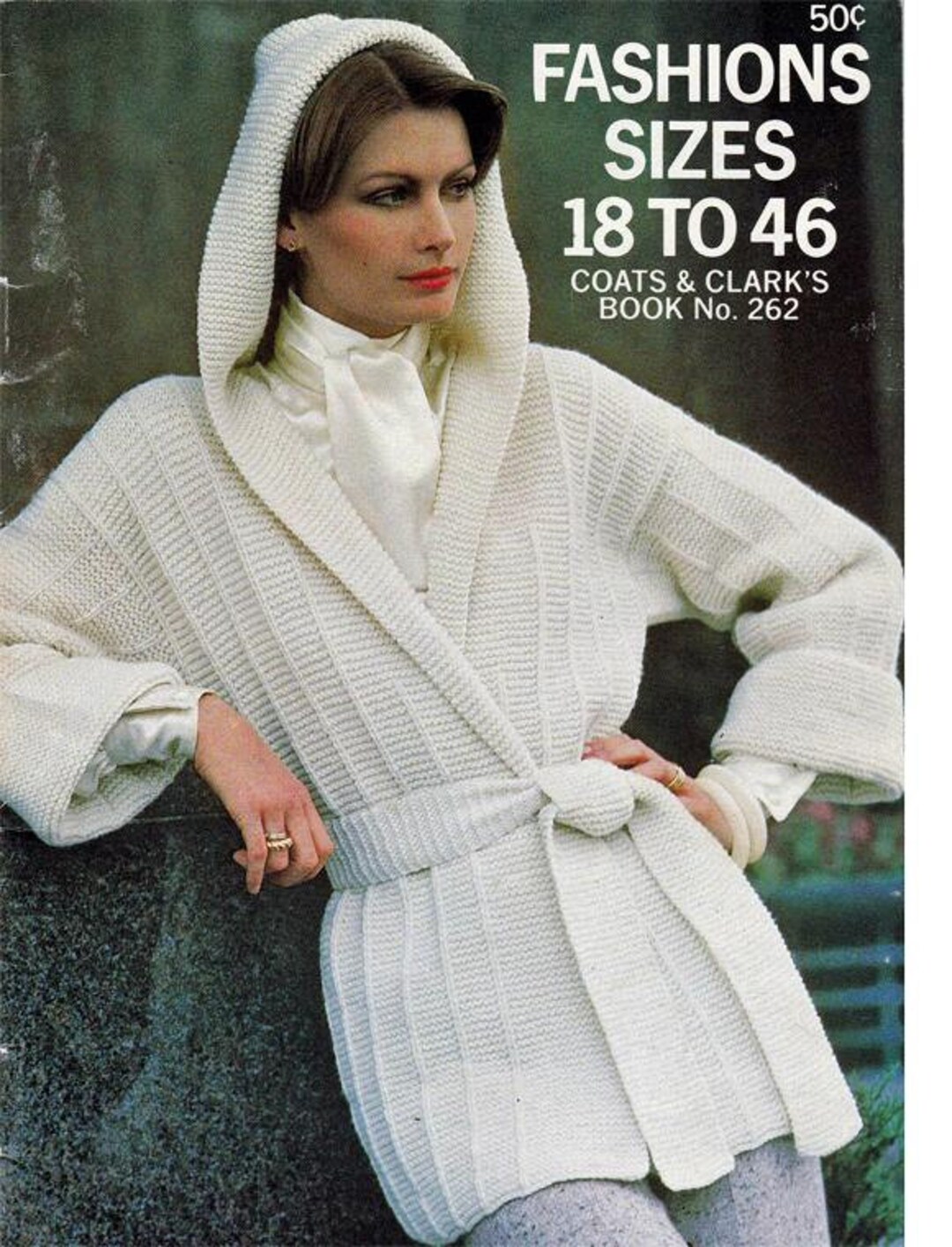 Fashions Sizes 18 to 46 to Knit and Crochet Pattern Book Coats & Clark ...
