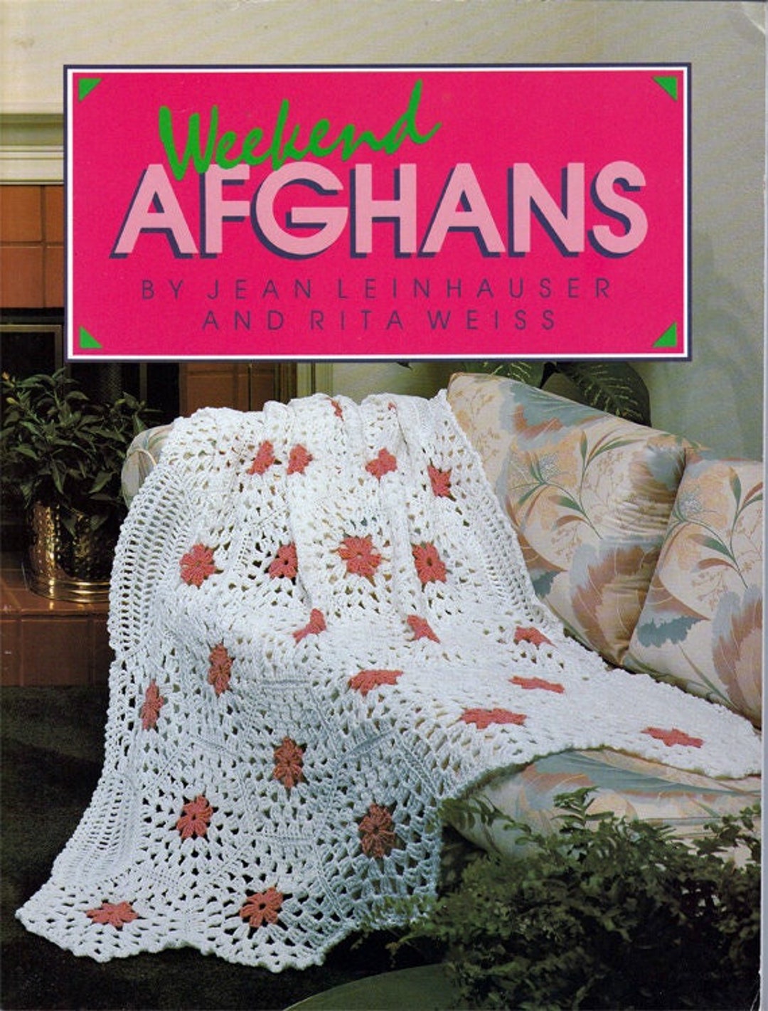 Weekend Afghans to Knit or Crochet Pattern Soft Cover Book - Etsy