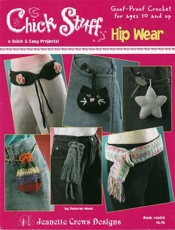 Chick Stuff for ages 10 and up Pattern Book Jeanette crews | Etsy