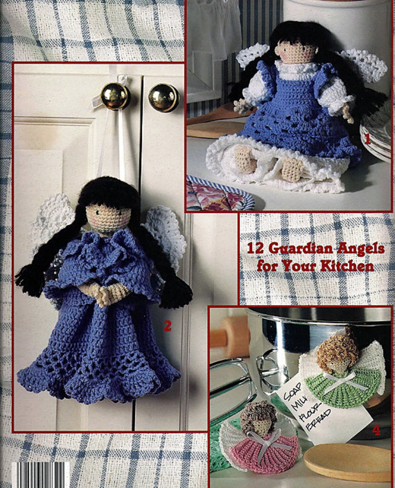 Kitchen Angels to Crochet in Thread and Yarn Leisurearts 2832 - Etsy