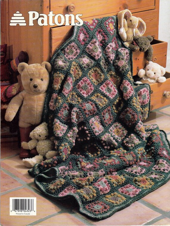 Blueprints & How To Home & Living Decorator Throws to Crochet Pattern ...