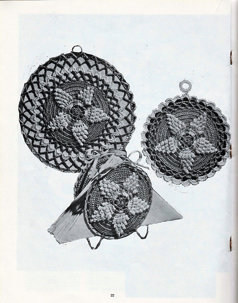 Pineapple Crochet Designs in Thread Crochet Pattern Book Dover - Etsy