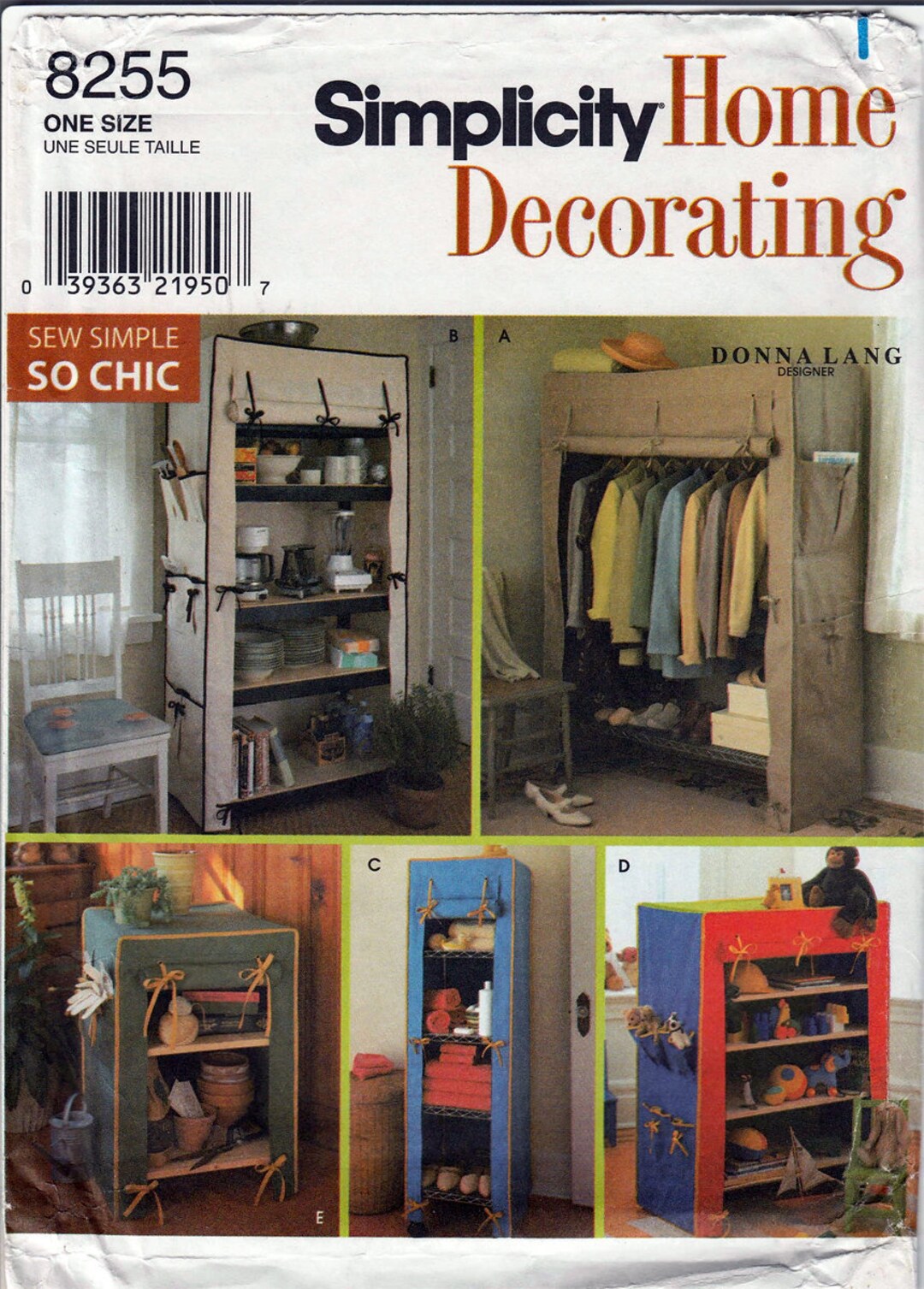 Storage Unit Covers for Framed Shelves / Original Simplicity Home ...