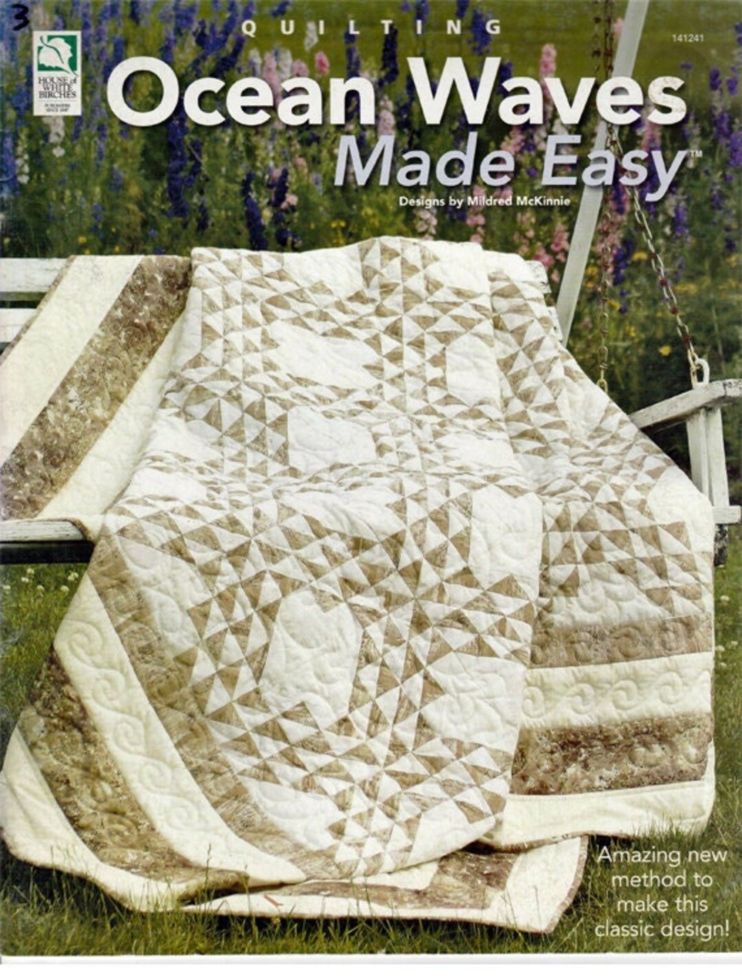 Ocean Waves Made Easy Quilting Pattern Book House of White - Etsy