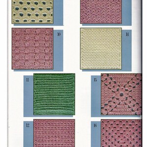 63 Easy to Crochet Pattern Stitches Crochet Pattern Leisure Arts Book ...