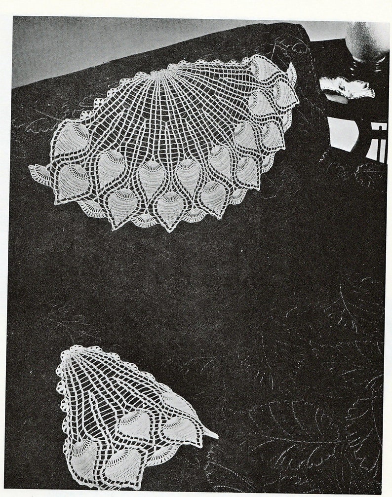 Pineapple Crochet Designs in Thread Crochet Pattern Book Dover - Etsy