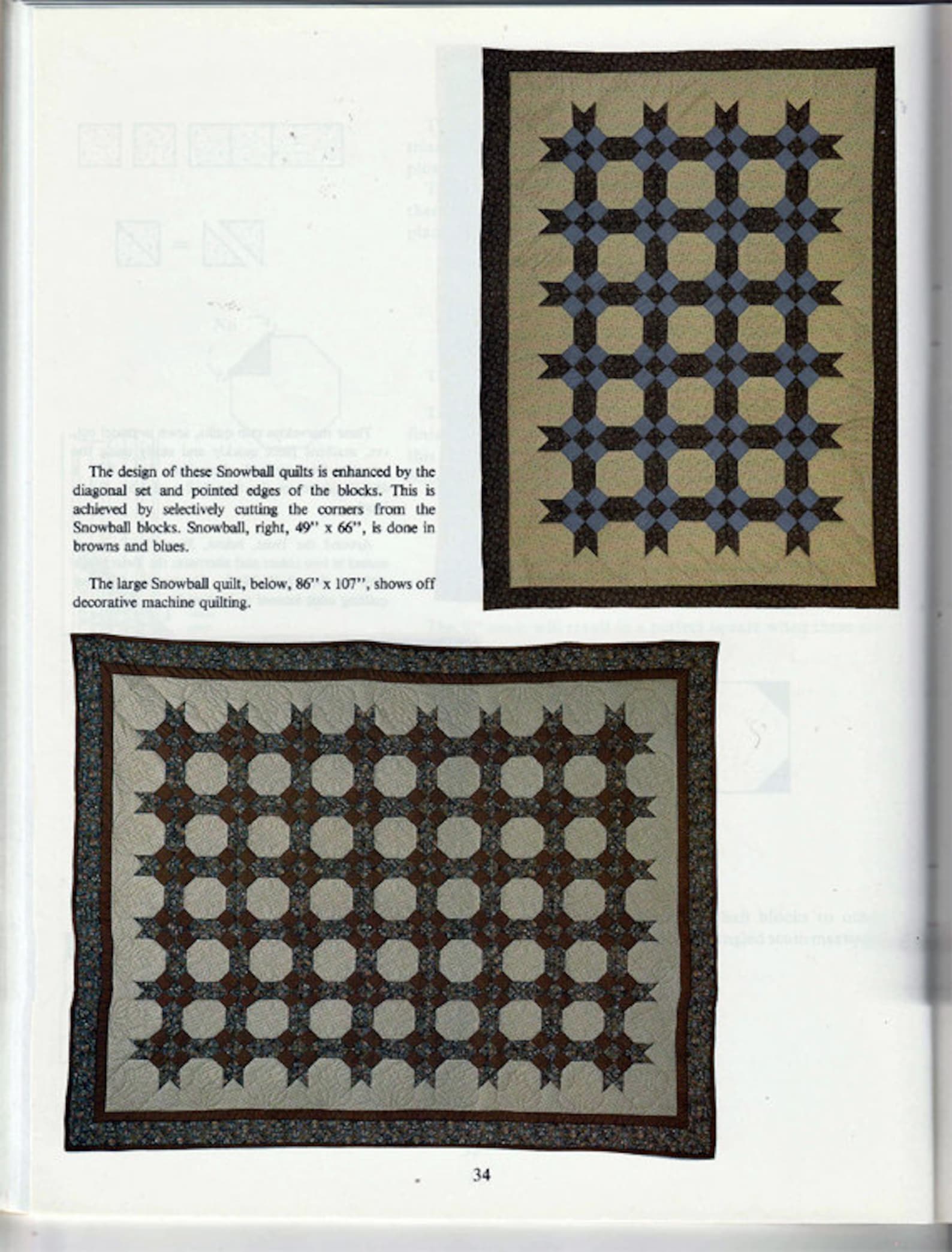 Template Free Quiltmaking Quilt Pattern Book the Patchwork - Etsy