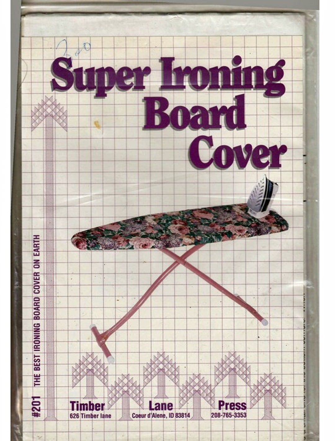 Super Ironing Board Cover / Timber Lane Press Pattern 201 - Etsy