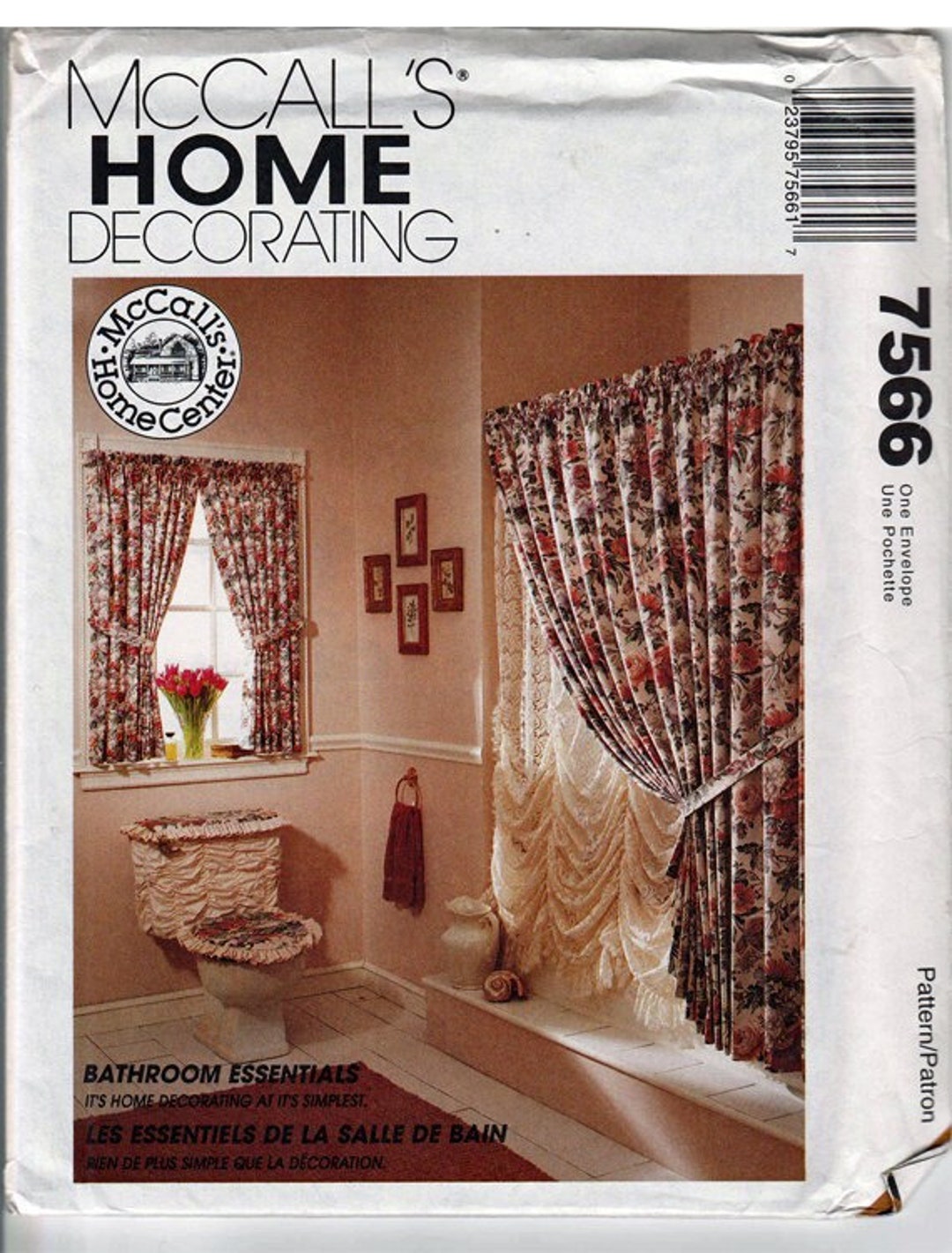 Bathroom Essentials / Original Mccall's Home Decorating Uncut Sewing ...