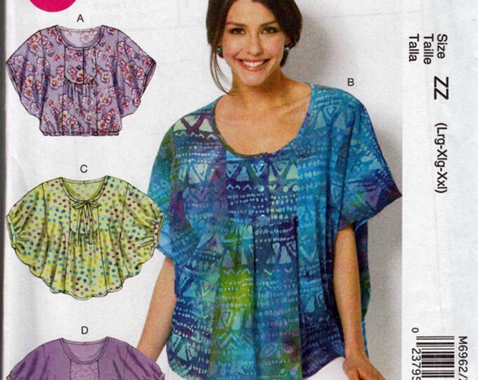 Italian Blouse Size Petite Plus / Loes Hinse Design Uncut Sewing ...