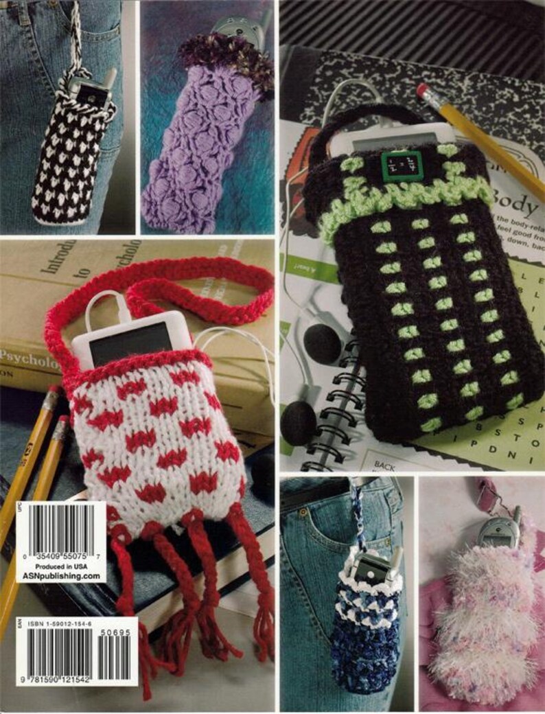 Tech Cozies to Knit and Crochet Pattern Book American School of ...