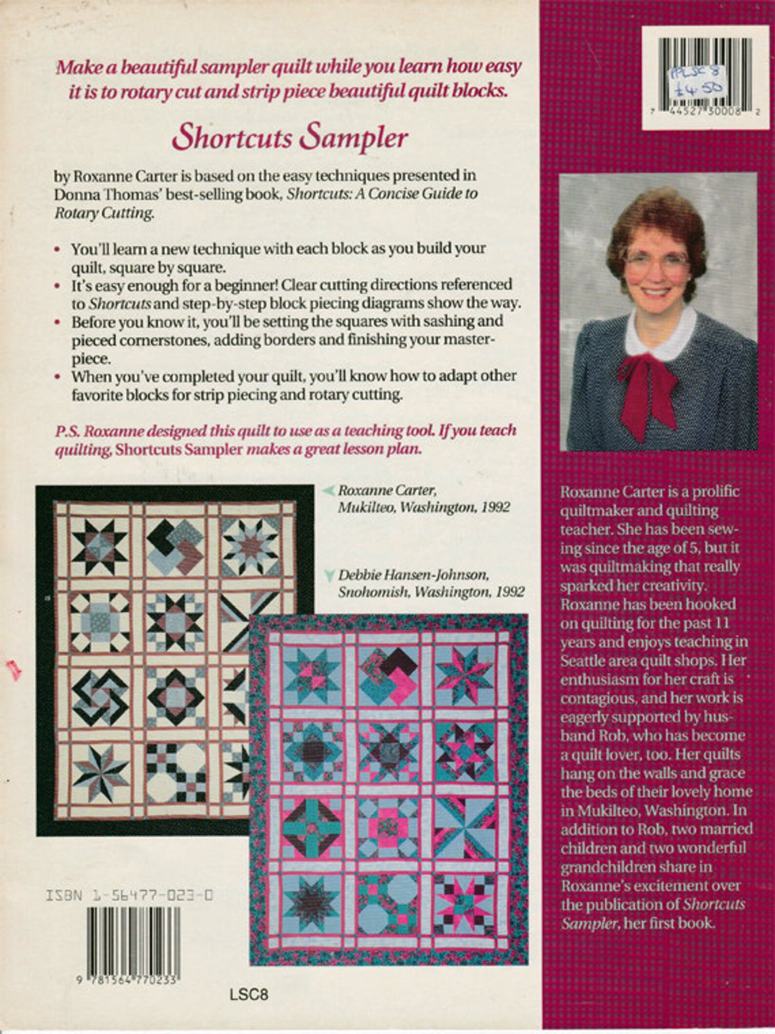 Shortcuts Sampler Quilt Pattern Book That Patchwork Place LSC8 - Etsy