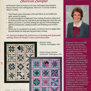 Shortcuts Sampler Quilt Pattern Book That Patchwork Place LSC8 - Etsy