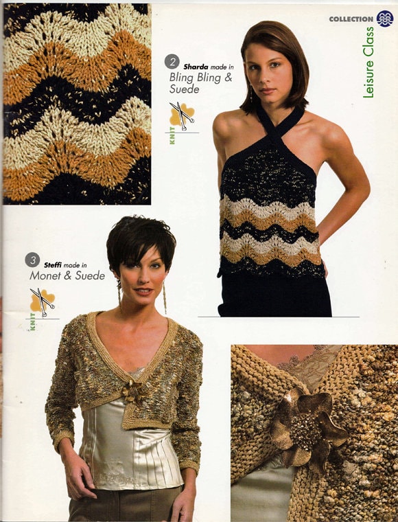 Leisure Class Collection 18 Knit Patterns Book Berroco 234 - Etsy