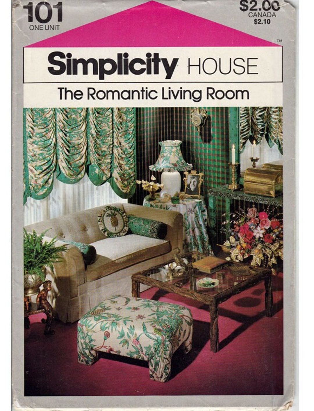 The Romantic Living Room / Original Simplicity House Decorating Uncut ...