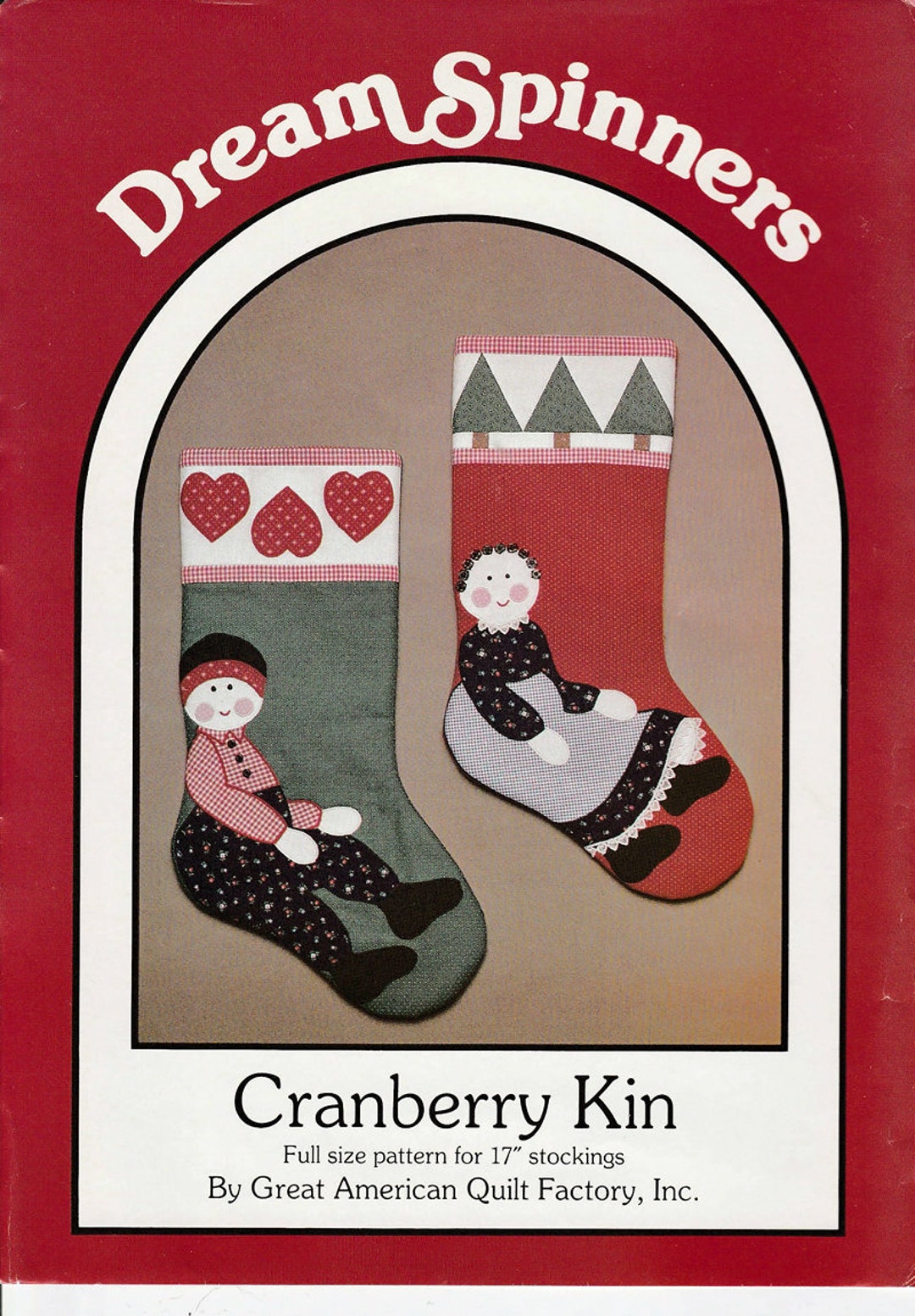 Cranberry Kin/ Original Dream Spinners Uncut Sewing Pattern - Etsy