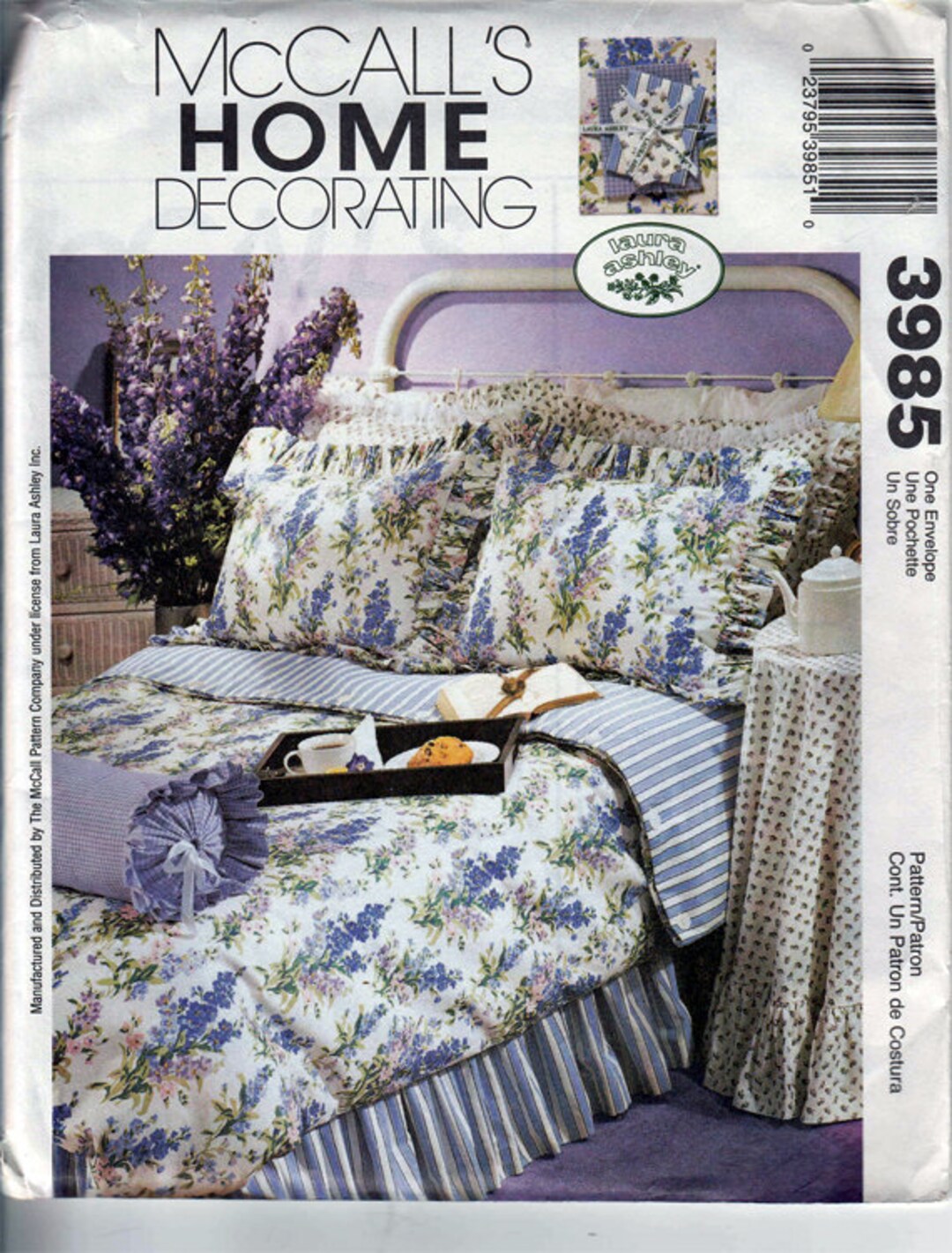Bedroom and Table Accents / Original Mccall's Home Decorating Uncut ...