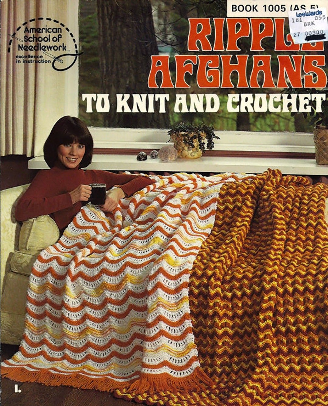 Ripple Afghans to Knit and Crochet Pattern Book American School of ...