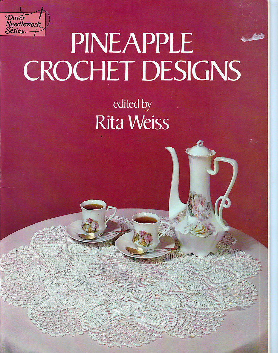 Pineapple Crochet Designs in Thread Crochet Pattern Book Dover | Etsy
