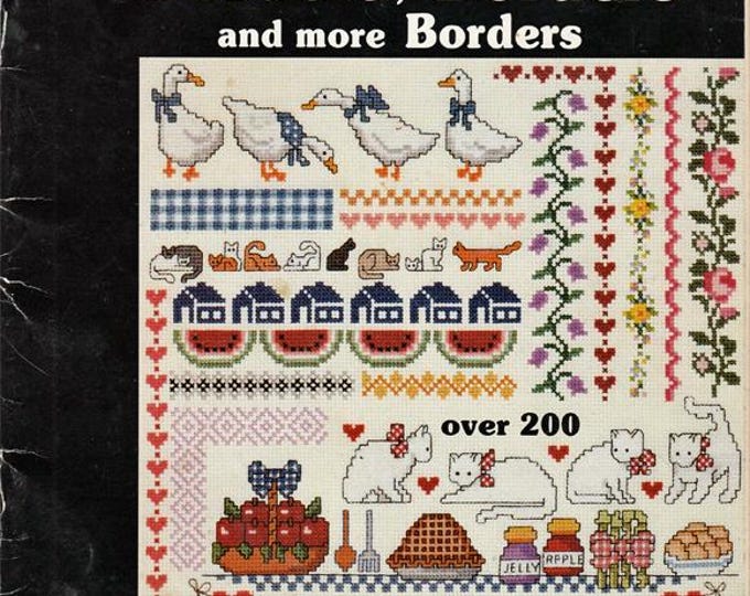 Learn to Design Borders, Borders and More Borders Cross Stitch Pattern ...