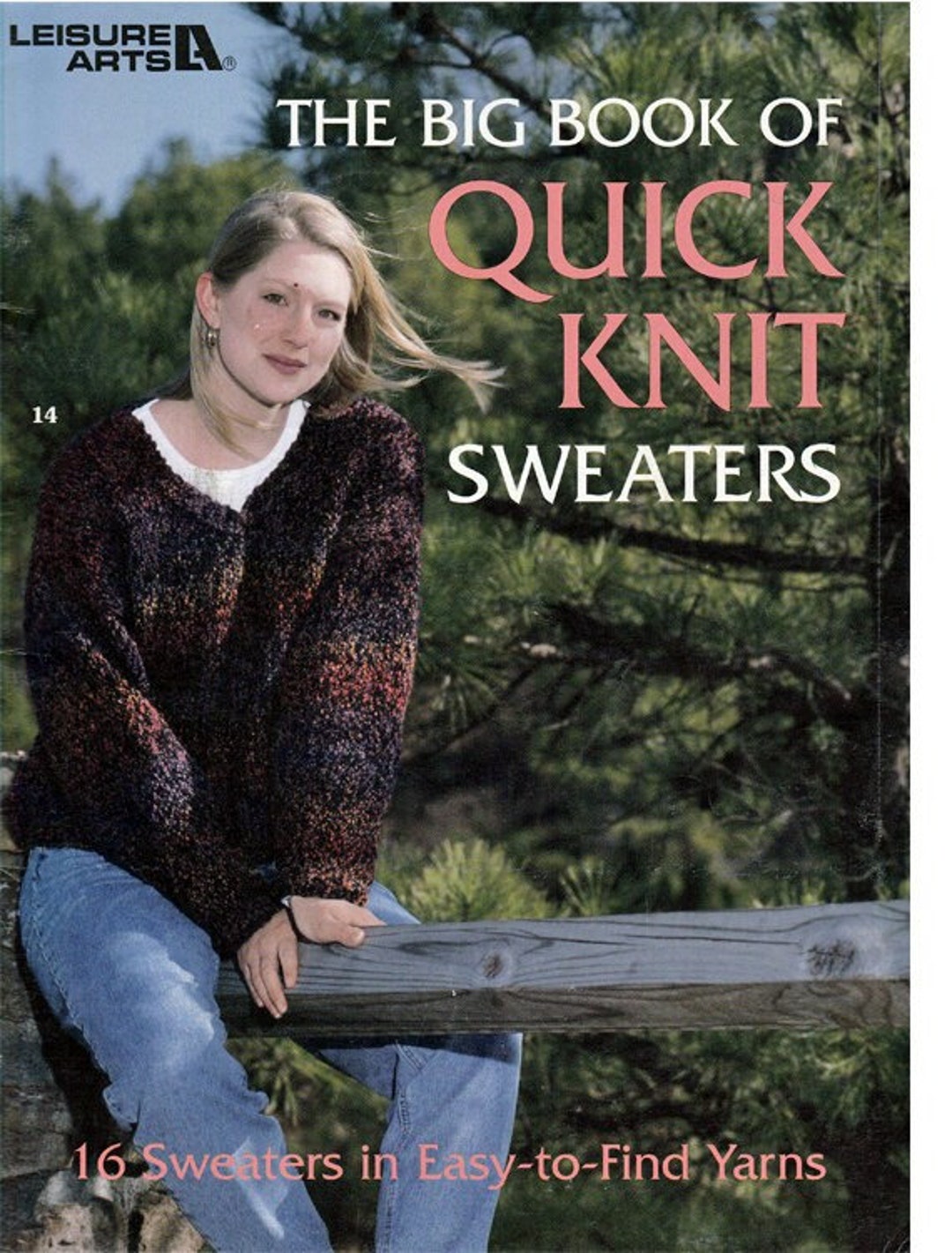 The Big Book of Quick Knit Sweaters Pattern Book Leisure Arts 3023 - Etsy