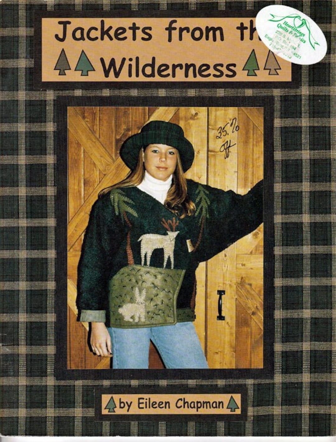 Jackets From the Wilderness Sewing and Applique Pattern Book Eileen's Design Studio - Etsy