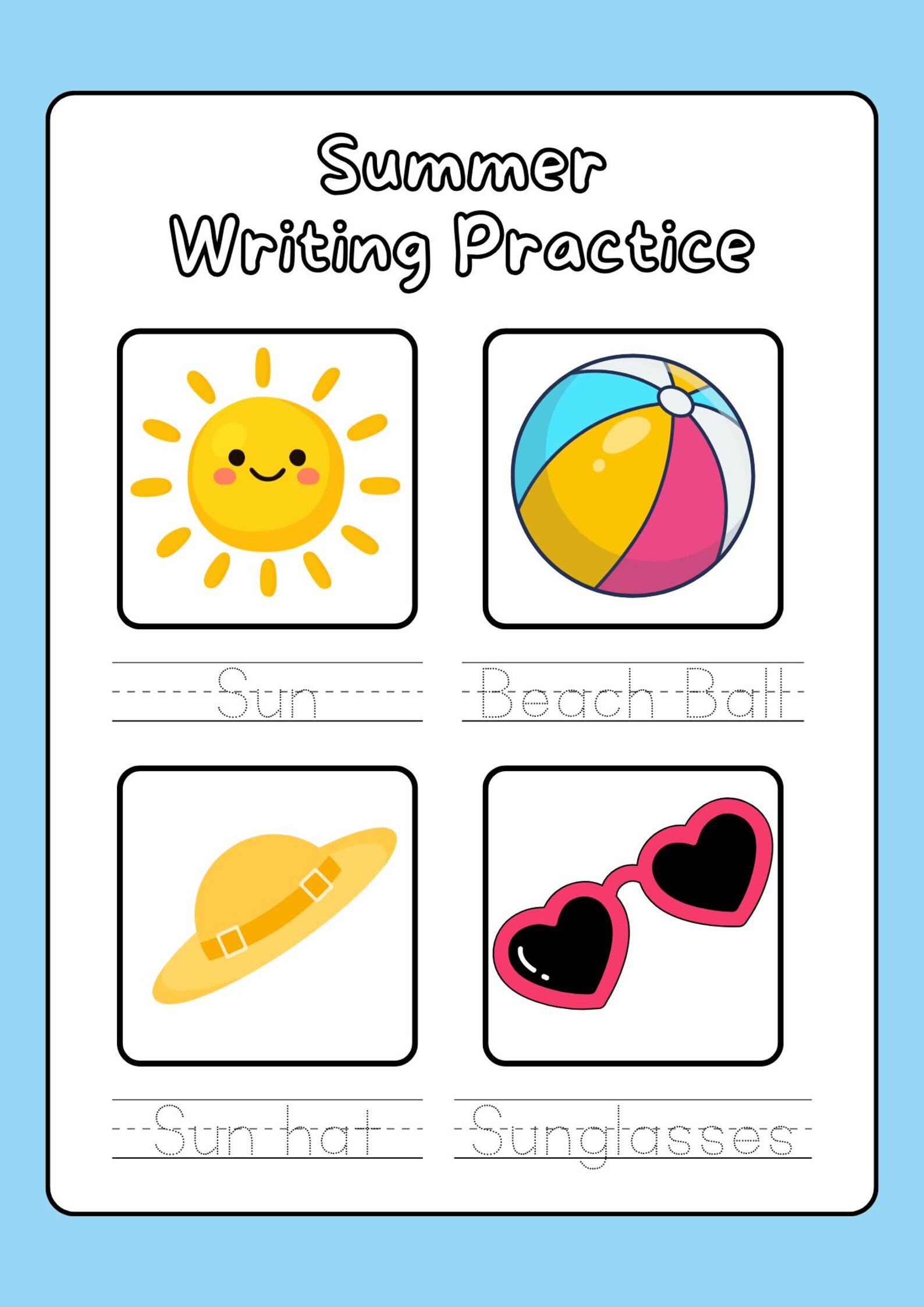 Printable Summer Activities for Kids 4–8 | Busy Workbook | Screen-free ...